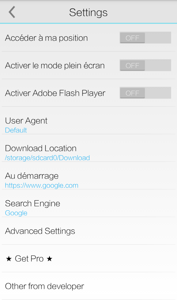 Now Browser : un nouveau browser ultra léger - Chinandroid